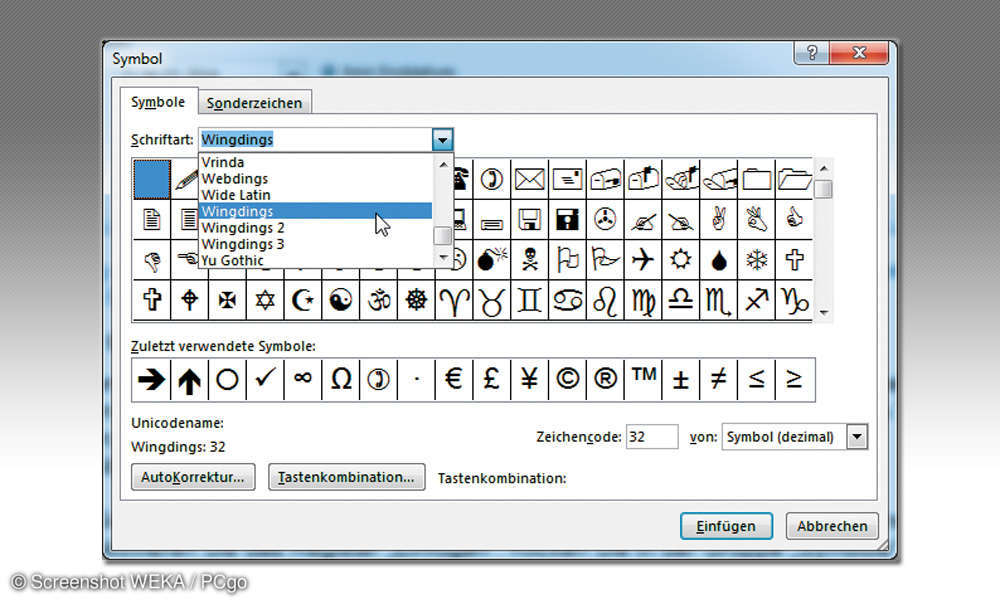 Word: Symbole und Sonderzeichen eingeben - So geht's - connect-living