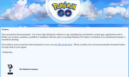Pokémon GO: Ban E-Mails für Cheater und Bot-Nutzer versandt - connect ...