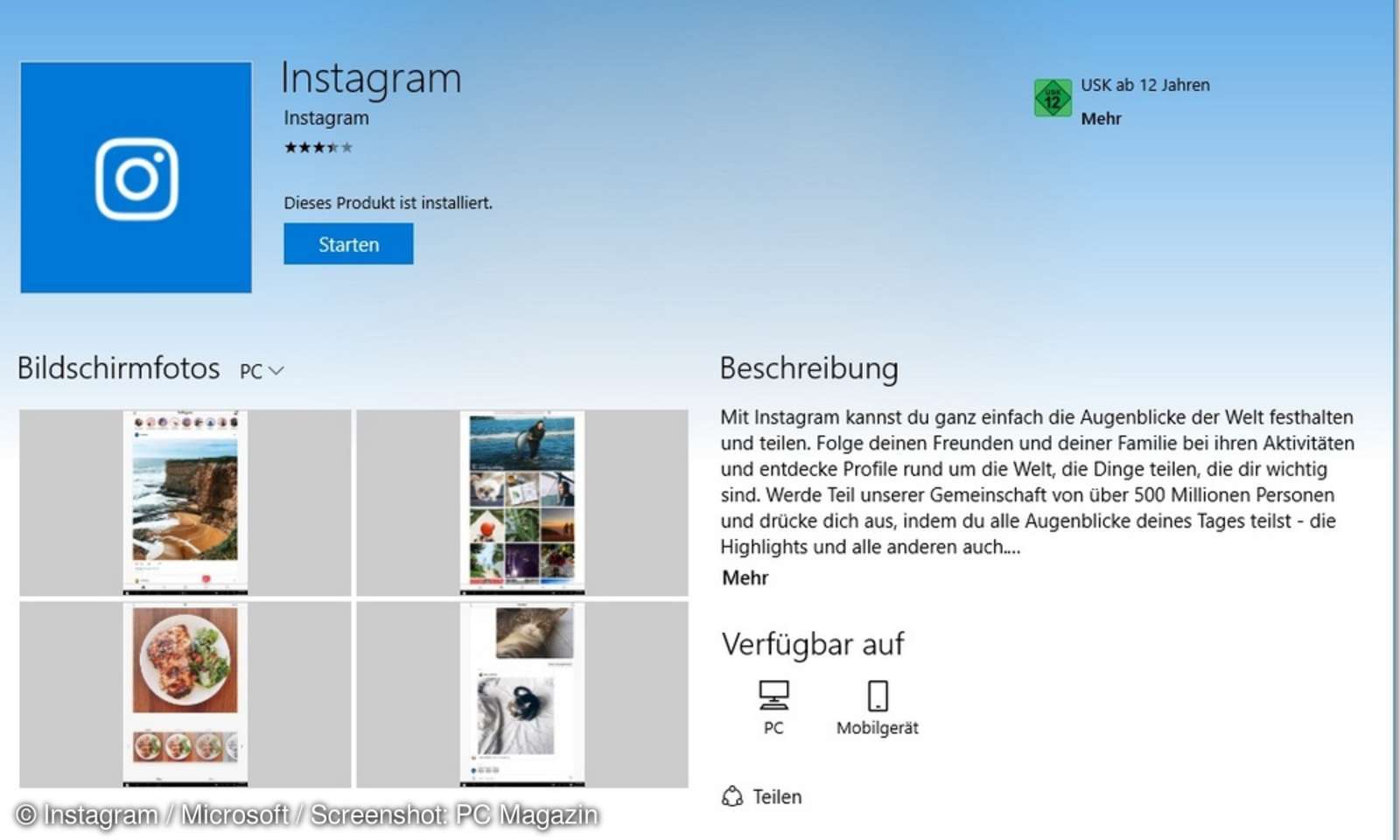 Instagram jetzt auch für Windows 10 PCs erschienen - connect-living