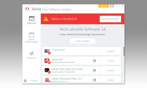 Avira Software Updater im Test - connect-living