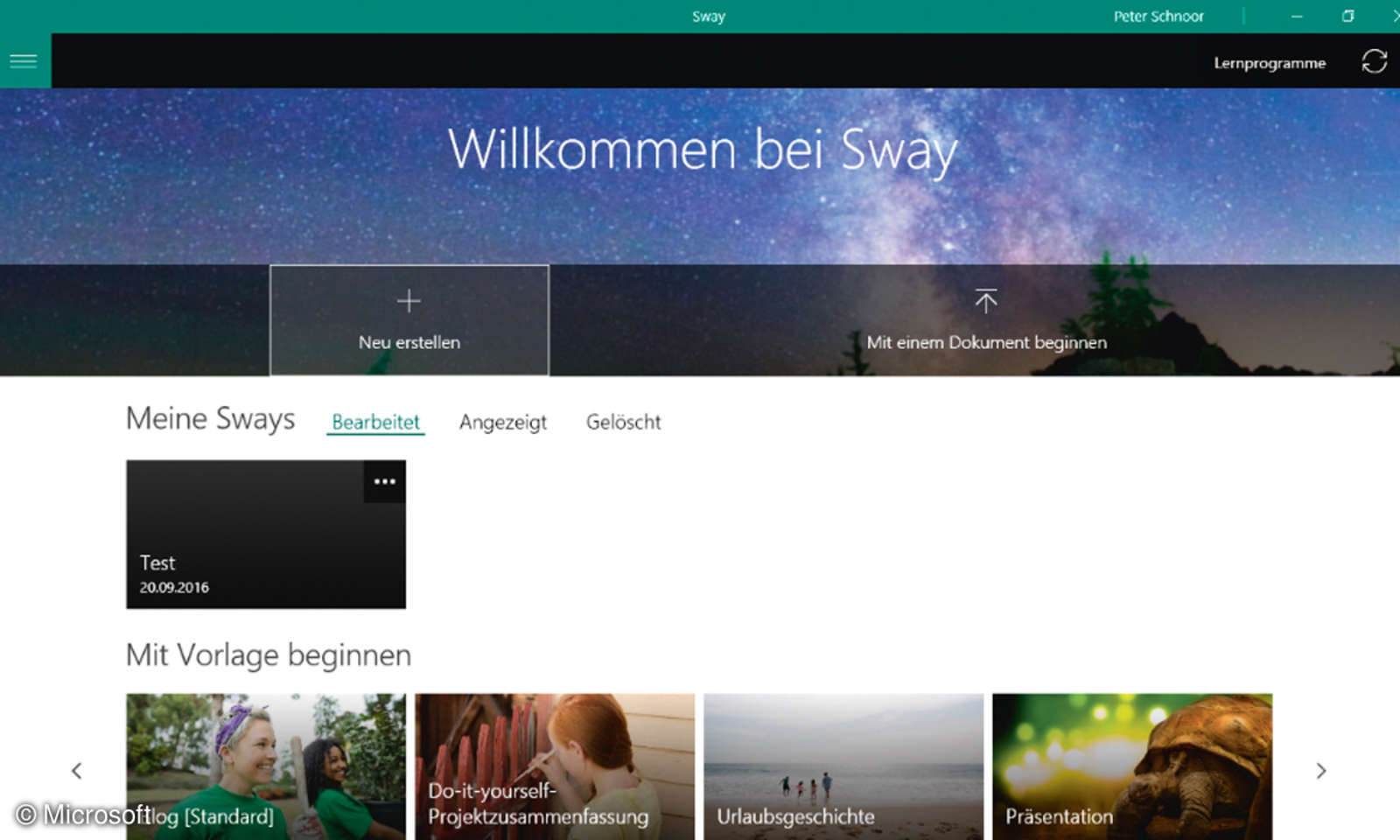 Präsentieren mit Sway: 11 Tipps zur gratis Microsoft-App - connect-living