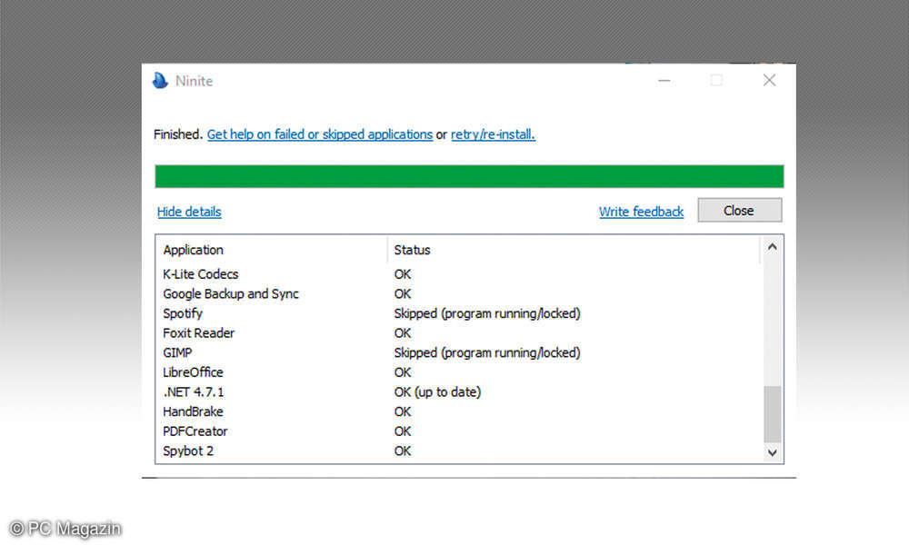 Ninite: So installieren Sie mehrere Windows-Programme gleichzeitig - connect-living