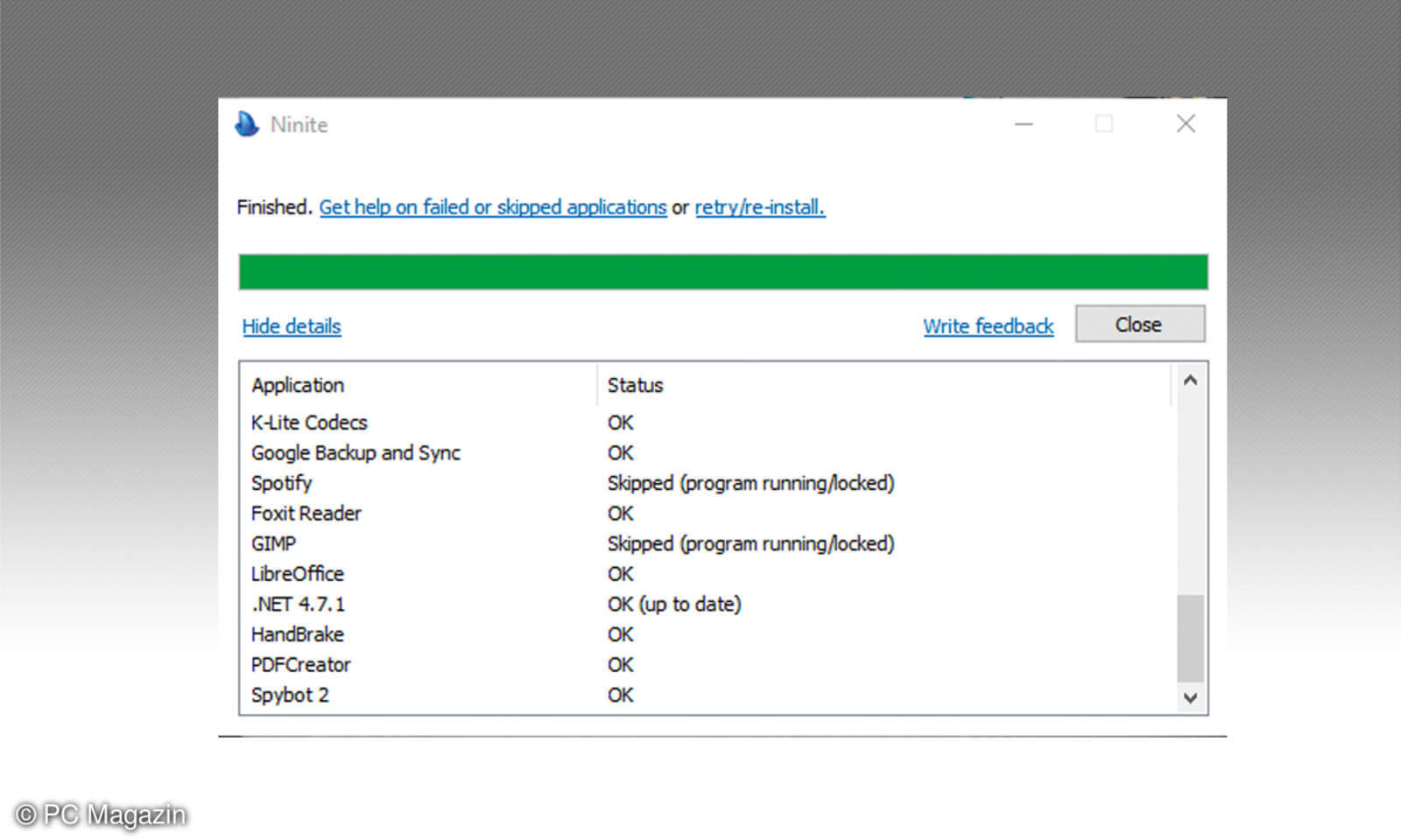 Ninite: So installieren Sie mehrere Windows-Programme gleichzeitig - connect-living