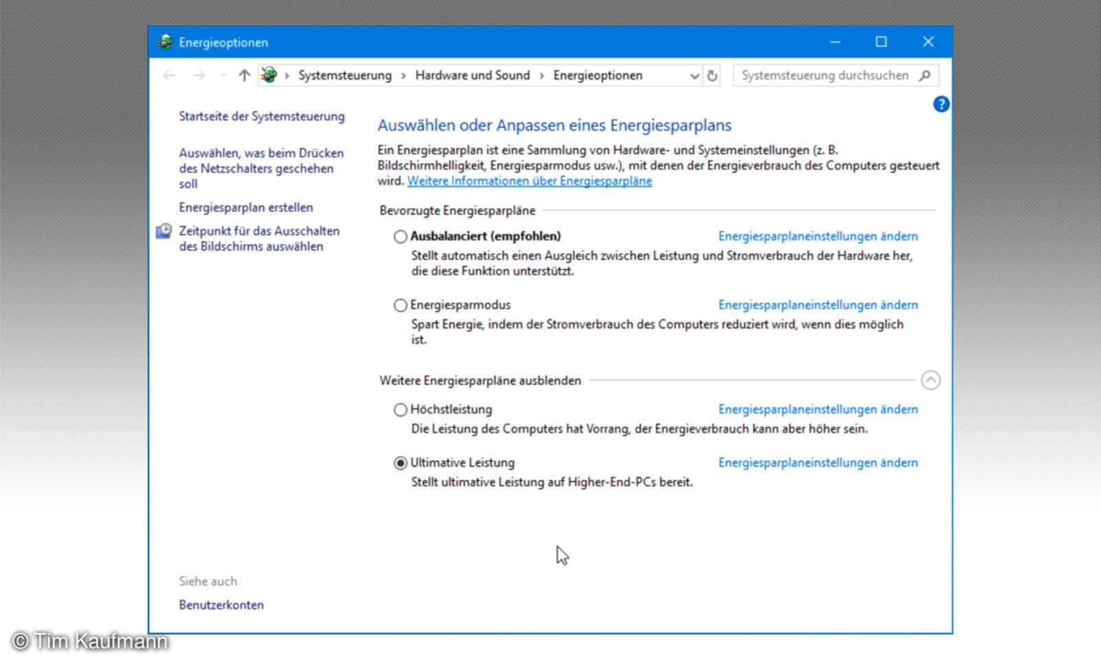 Windows 10: Ultimate Performance Mode aktivieren - connect-living