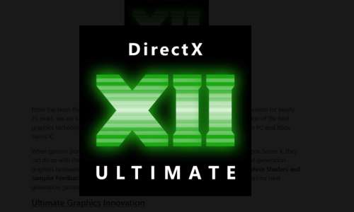 DirectX 12 Ultimate: Gütesiegel für neue Grafikkarten und Spiele ...