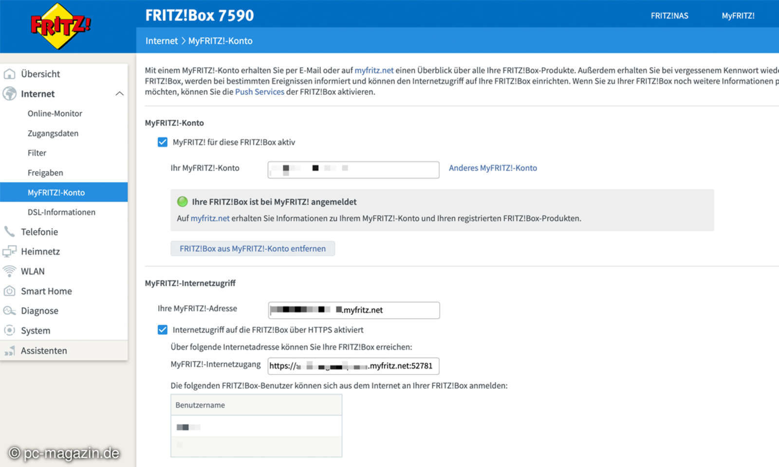 Fritzbox-Fernzugang einrichten: So greifen Sie von unterwegs auf den ...