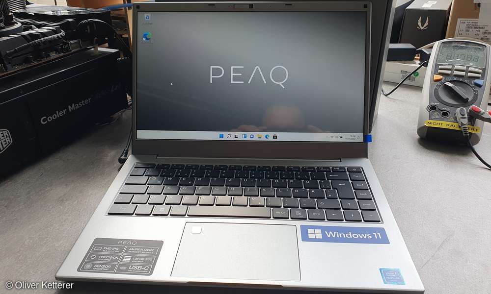 PEAQ Notebook Classic C140V im Test – günstig, gut, super Akku ...