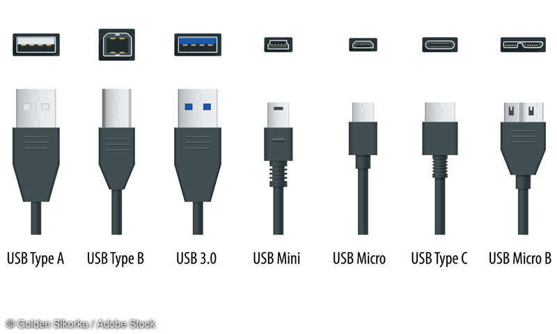 USB 1 bis 4 - Alle Anschlüsse und Specs - connect-living