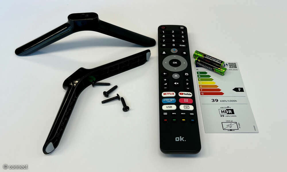 ok. OTV 40GF-5023C im Test: 40-Zöller mit Google TV - connect-living
