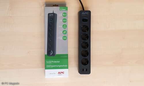 APC PME5U2B-GR im Praxistest: Starker Schutz für Elektronik - connect ...