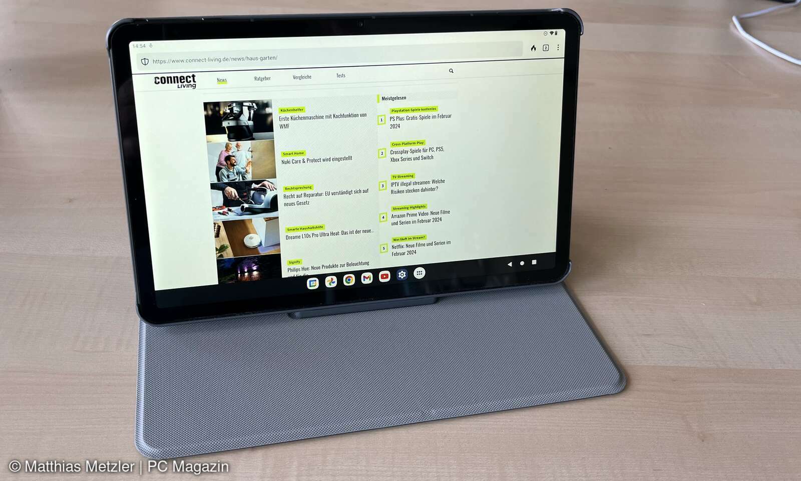PEAQ PET 10980-F628E im Praxistest: Tablet im Metallgehäuse - connect ...
