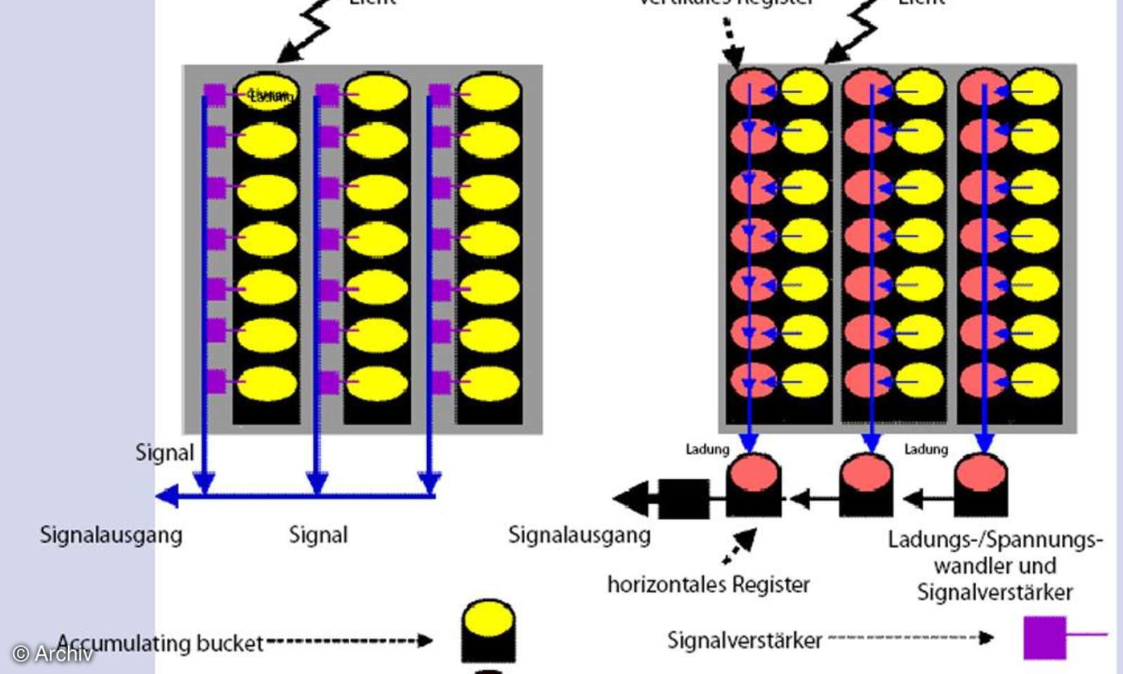 colorfoto.de Funktion der CMOS- und CCD-Sensoren - connect-living