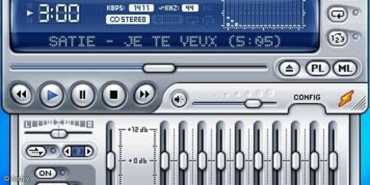 WinAmp Media Player - connect-living