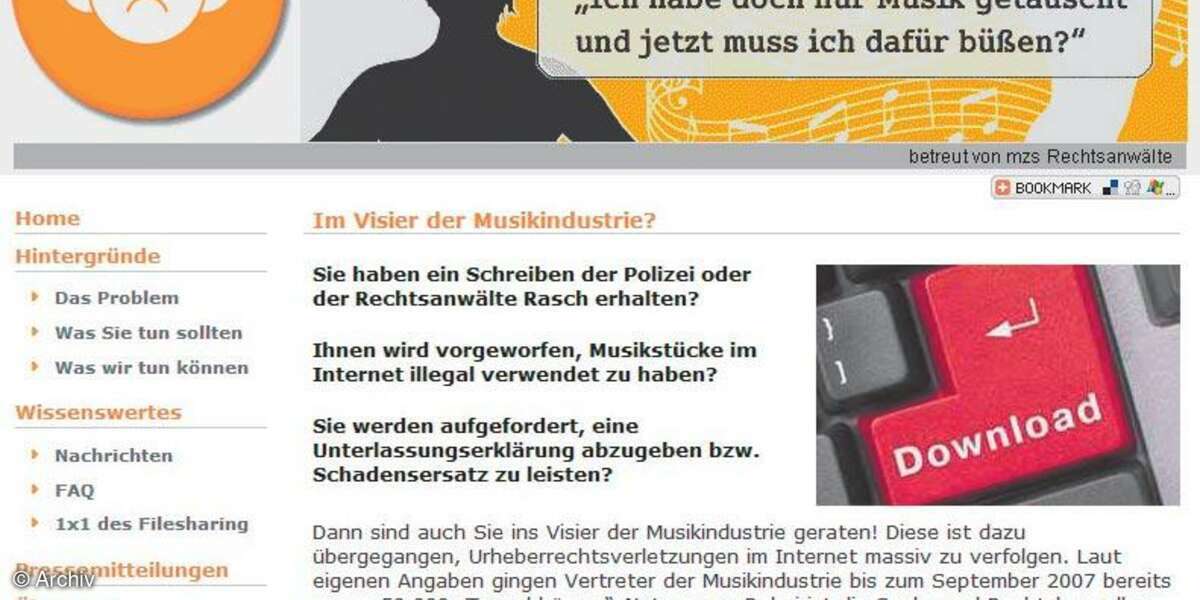 Im Visier der Anwälte - connect-living Im Visier der Anwälte - connect-living
