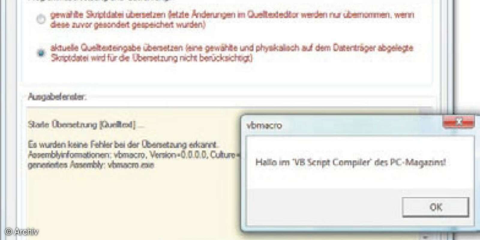 IT Professional VB 2008: Script Compiler für Visual Basic 2008 - connect-living