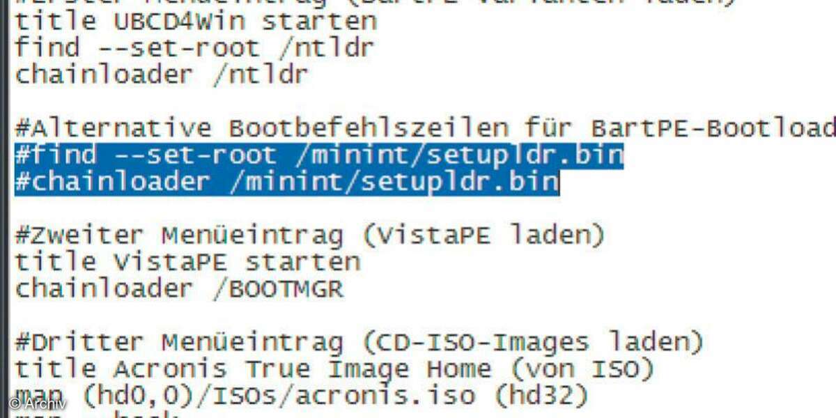 XP-, Vista- und Linux-Rettungs-ISOS von USB booten - connect-living