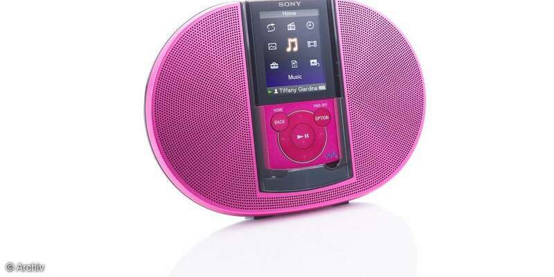 Sony Walkman NWZ-E440K mit Docking-Station - connect-living