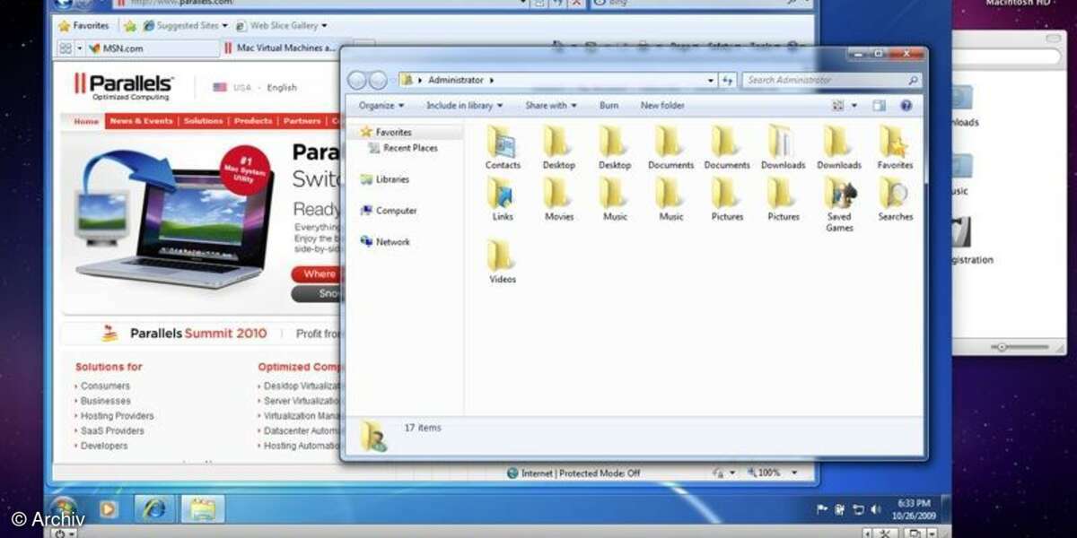 Parallels Desktop 5 für Mac - connect-living