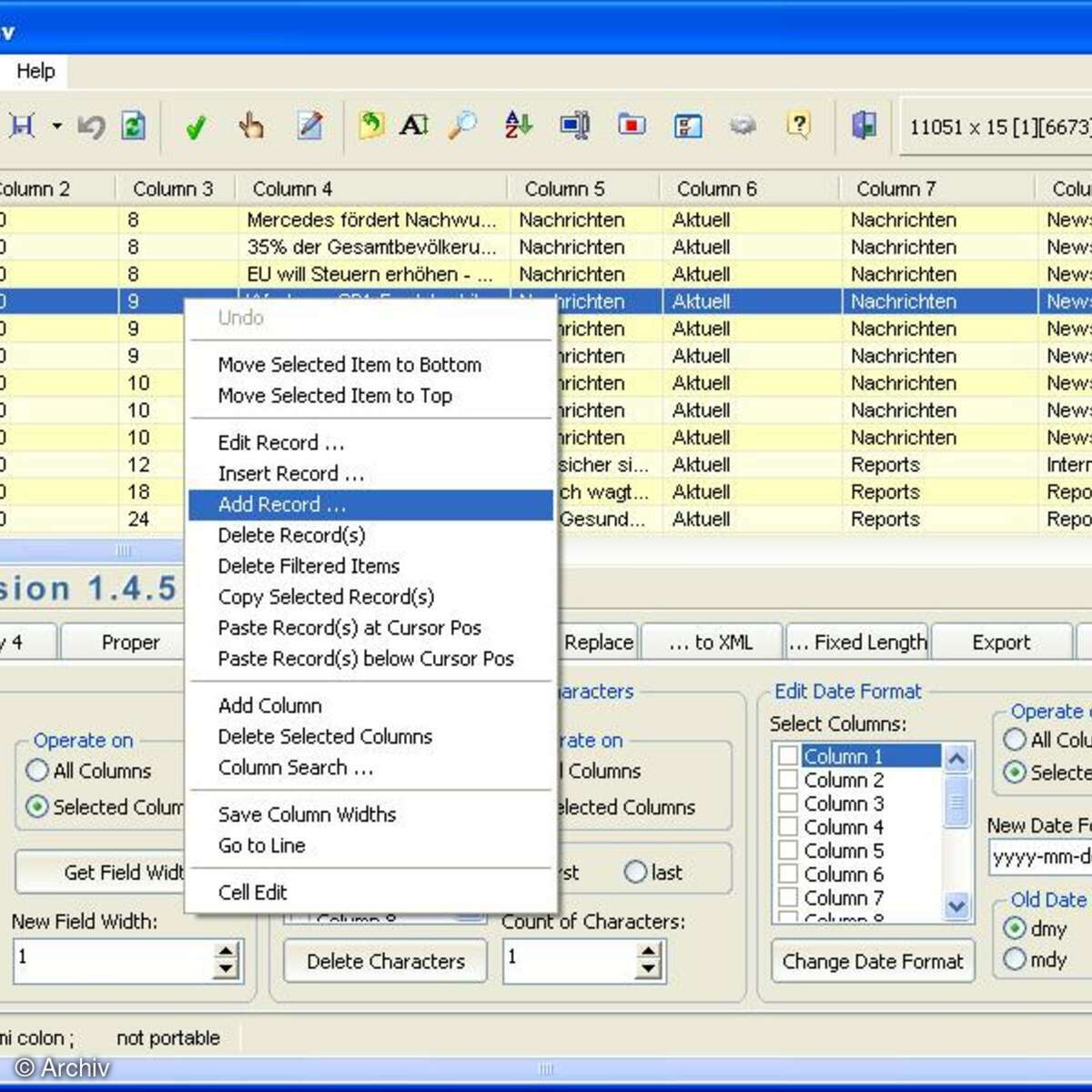 Excel 2016: CSV-Datei mit Abfrage-Editor importieren - connect-living