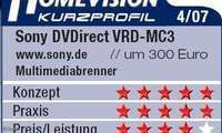 Multimediabrenner: Sony DVDirect VRD-MC3 - connect-living