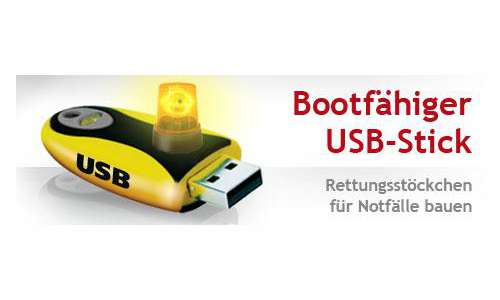 Bootfähiger USB-Stick - connect-living
