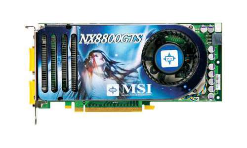 Grafikkarten: MSI NX8800GTS - connect-living