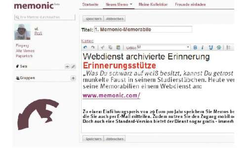 memonic - connect-living