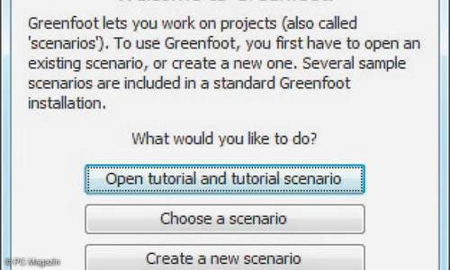 Java-Entwicklungsumgebung Greenfoot - connect-living