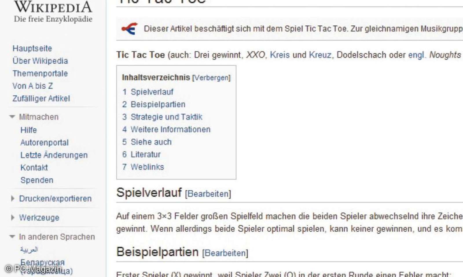 Tic Tac Toe mit Eclipse - connect-living
