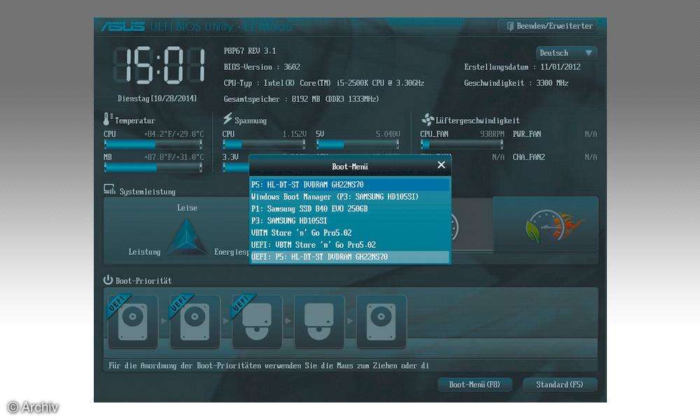 Multiboot mit UEFI: Festplatte richtig partitionieren - connect-living