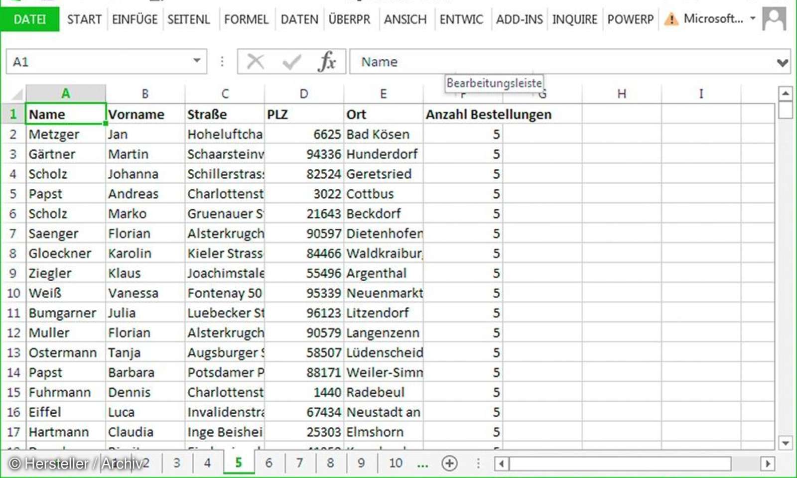 Excel als Datenbank: 4 Tipps für mehr Performance - connect-living
