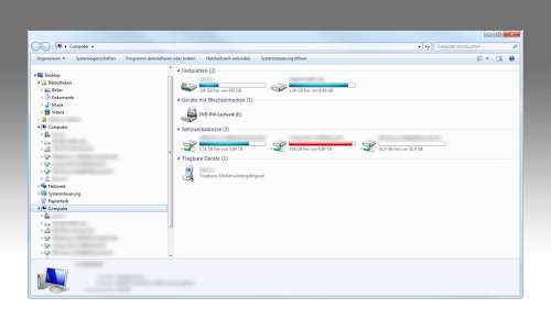 Windows 7: Explorer in Laufwerks-Ansicht starten & Ordner anzeigen ...
