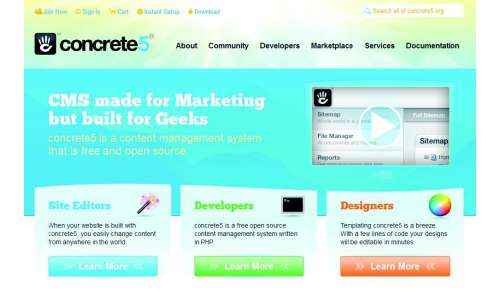 Concrete5 - connect-living