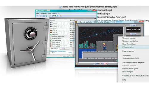 Downloads: Foldersort, WinExit-Pro, PC Wizard, Personal Backup, DOSbox - connect-living