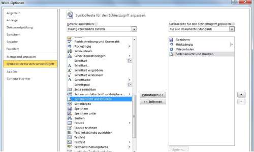 Word-Tipp: Schneller Zugriff auf Seitenansicht - connect-living