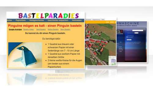 Coole Websites: zoggle.info, immomap.org, basteln-gestalten.de ...