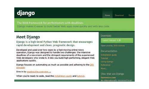 Django: Alternative zu PHP - connect-living