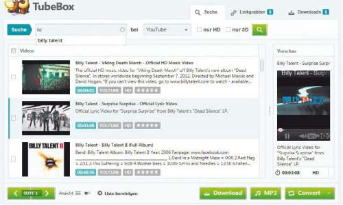 Tubebox 4.0 im Test: Kostenloser Youtube-Downloader - connect-living