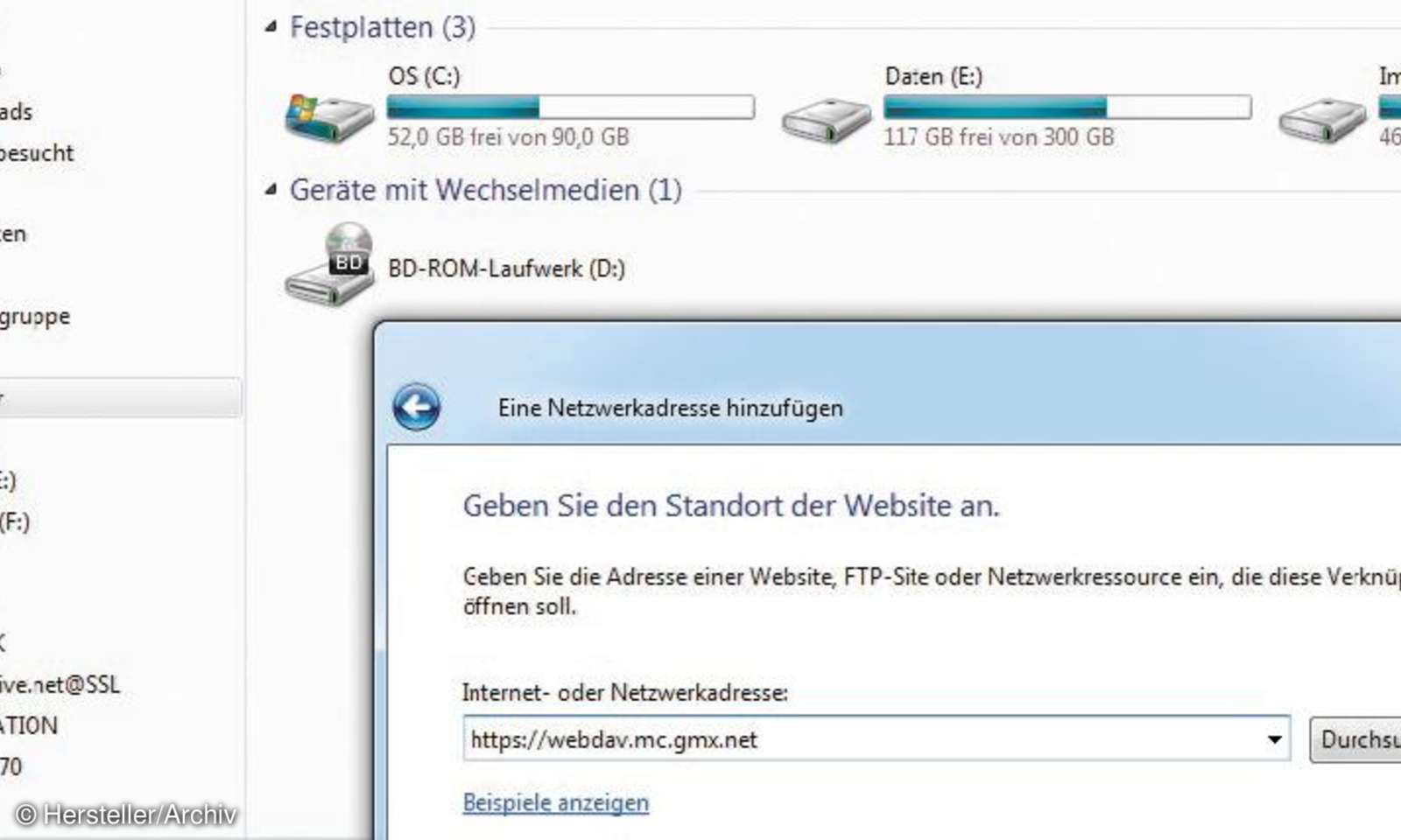 WebDAV-Online-Speicher - connect-living