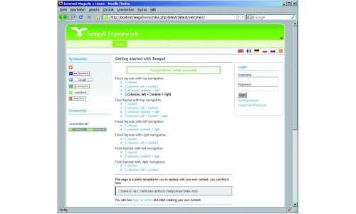 Serie: PHP-Frameworks Teil 3 - Seagull - connect-living