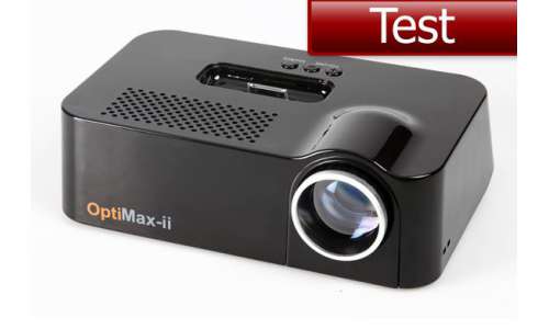 TEST: Geniesys Technologies OptiMax-ii - LED-Beamer für iPhone und iPod ...