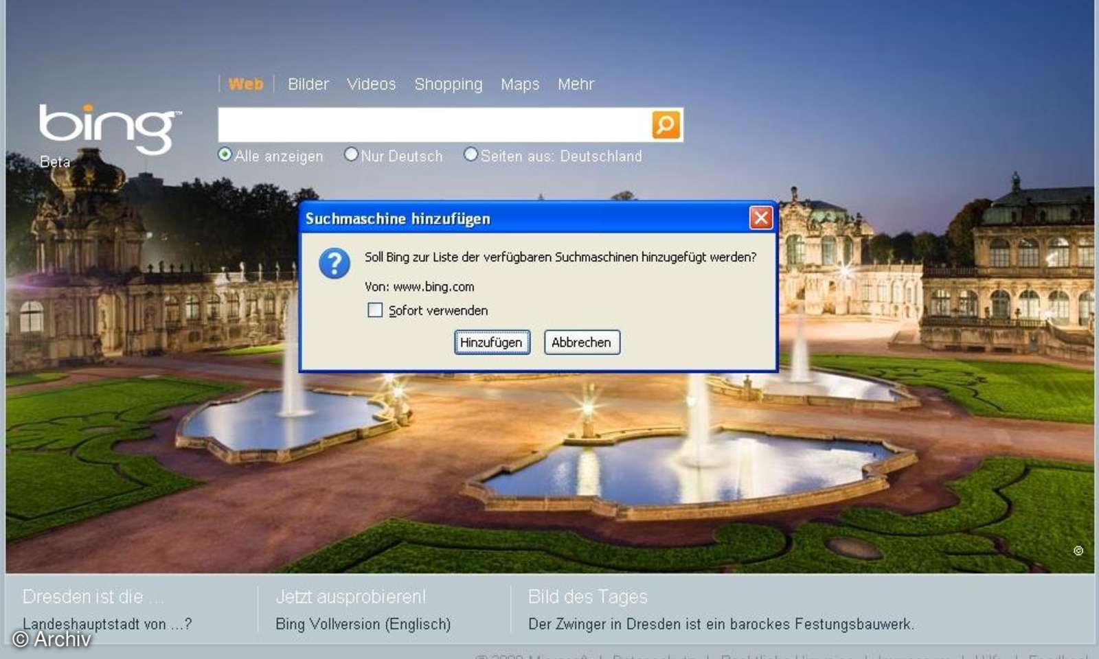 Geheim: Sechs Tipps für Bing - Zensur-Filter ausschalten - connect-living