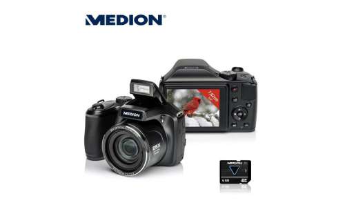 Medion Life X44026: 16 MP Superzoom-Kamera bei Aldi Nord im Angebot ...