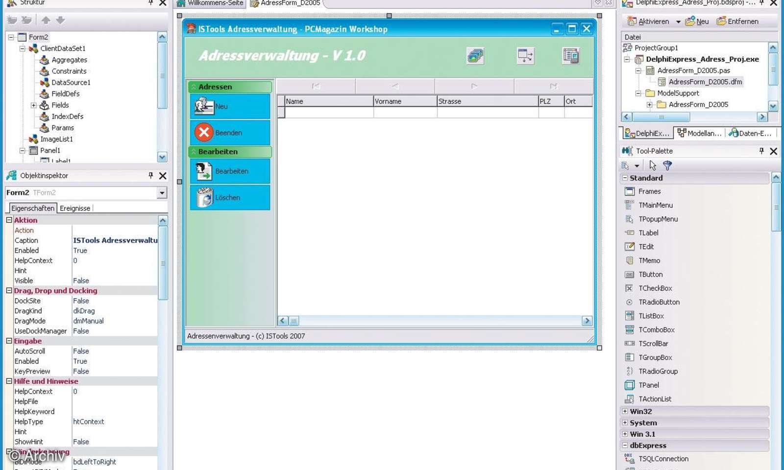 Teil 2: Turbo Delphi Explorer-Edition - connect-living