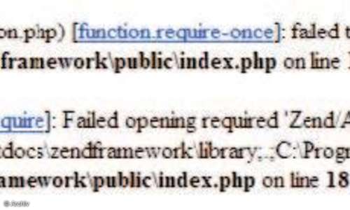 Teil 2: PHP-Frameworks Teil VIII - Zend Framework - connect-living
